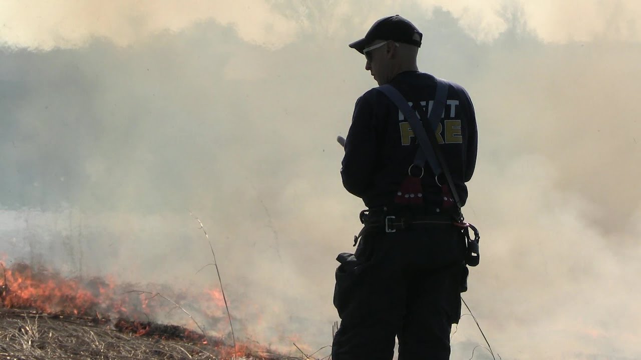 Kent Fire Department Sets Rec Center Prairie Ablaze In Annual ...