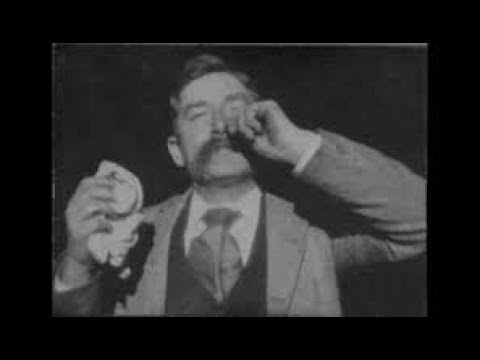 The first copyrighted movie The first sneeze - Edison Kinetoscopic ...