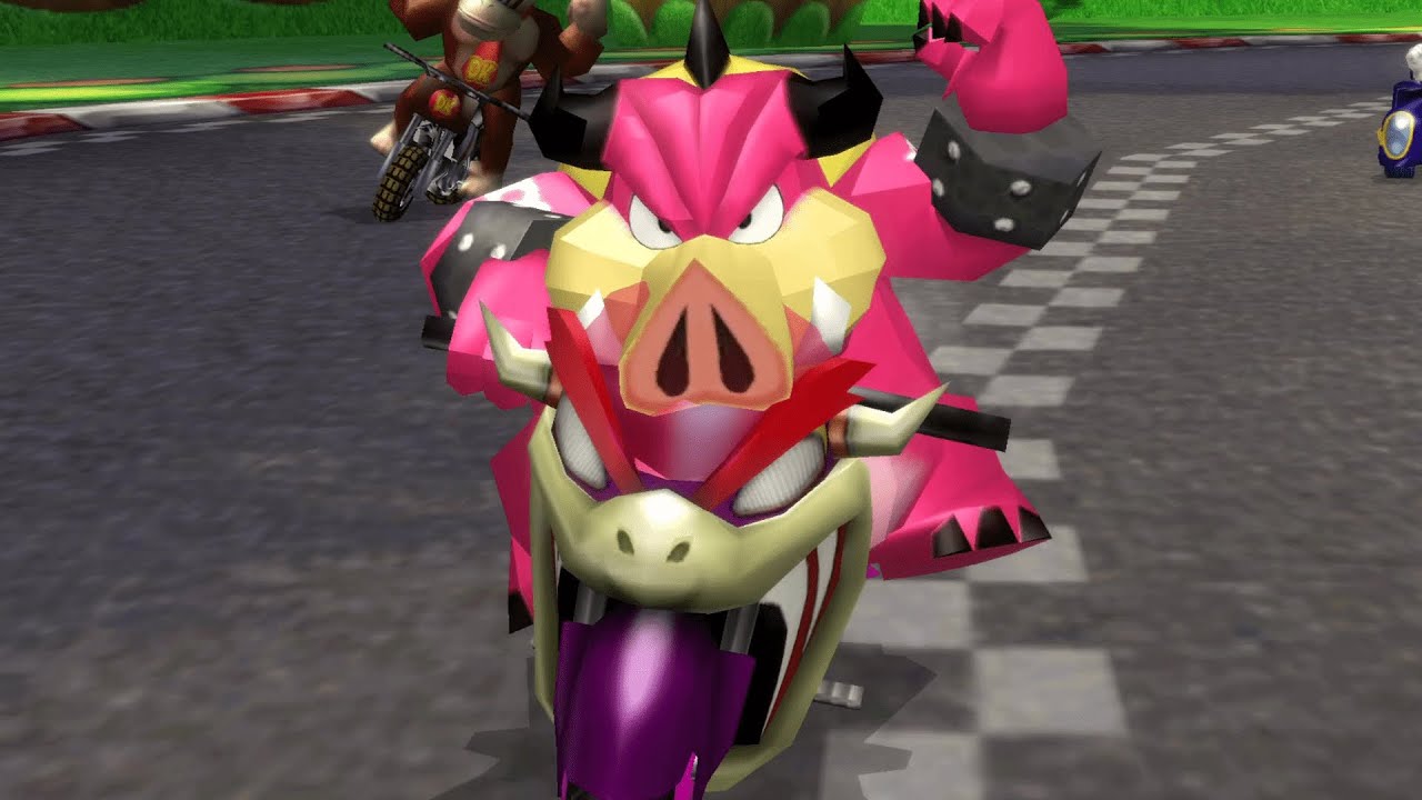 Midbus (Mario & Luigi: Bowser's Inside Story) in Mario Kart Wii - YouTube