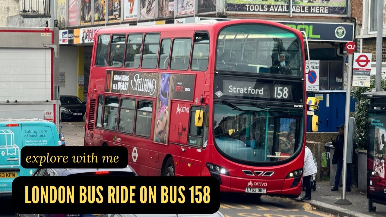 London Bus Adventure Route 158: Stratford to Chingford Mount 🚌🍂 - YouTube