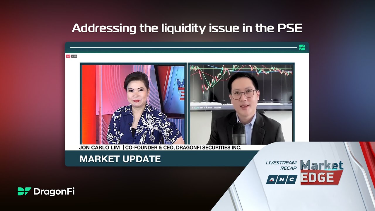 Addressing the Liquidity Issue in the PSE - ANC Market Edge Interview - YouTube