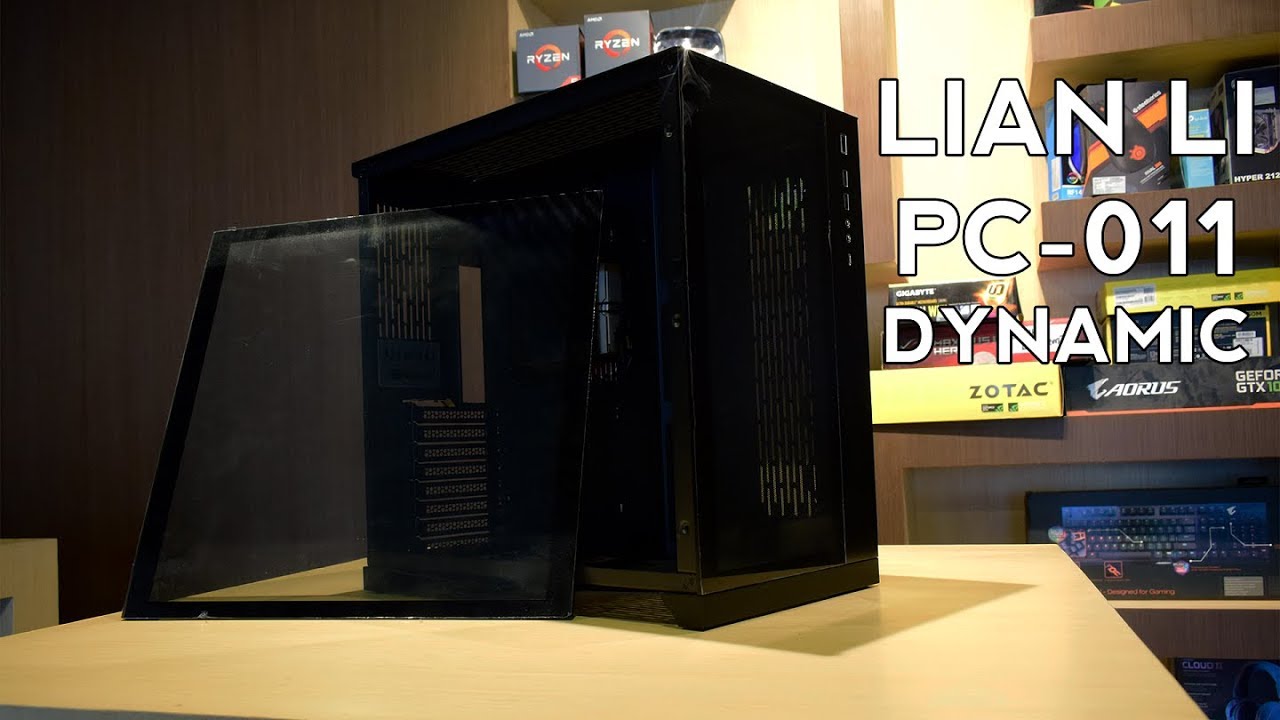 Checking out the Lian Li PC-011 Dynamic Case - YouTube