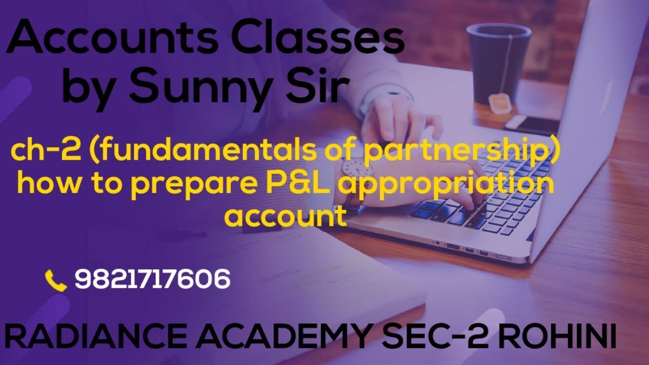 #2 How to Prepare P&L Appropriation Account - YouTube