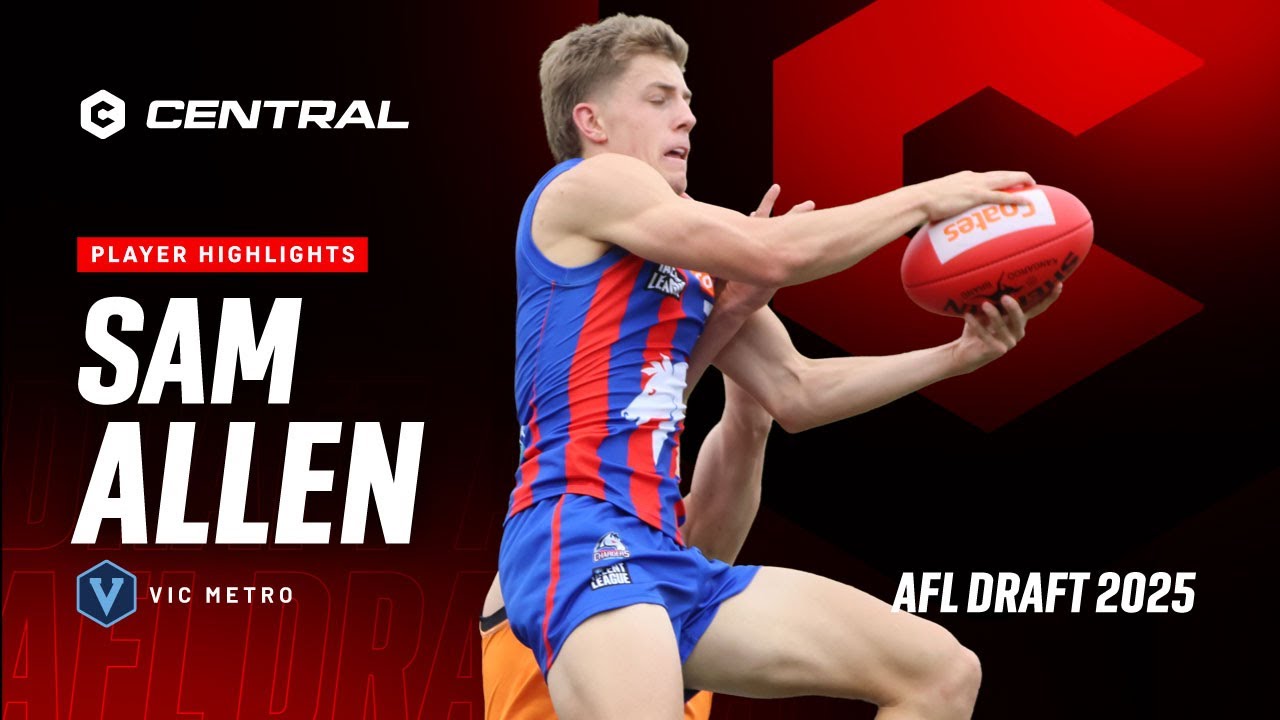 2025 AFL Draft: Sam Allen Player Highlights - YouTube