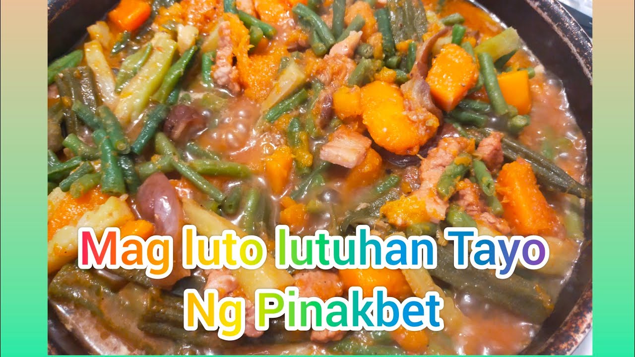 mag luto lutuhan Tayo Ng pinakbet - YouTube