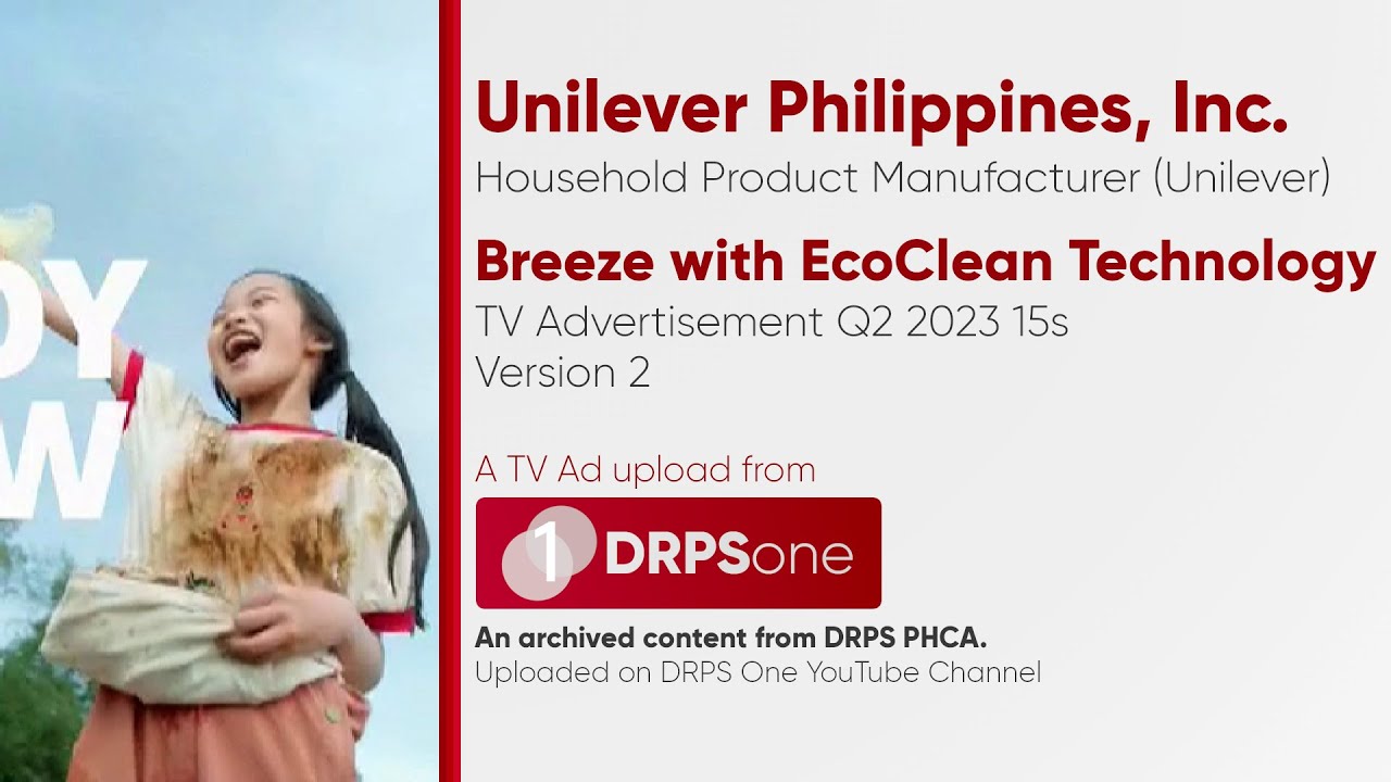 Breeze with EcoClean Technology TV Ad Q2 2023 15s (Philippines, Version 2) - YouTube