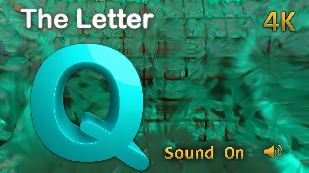 The letter Q from 36 Days Of Type - YouTube