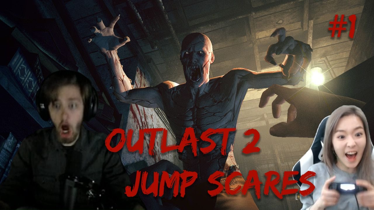 OUTLAST 2 JUMP SCARE COMPILATION #1 ft. Lirik, Sodapoppin, MoreAliA ...