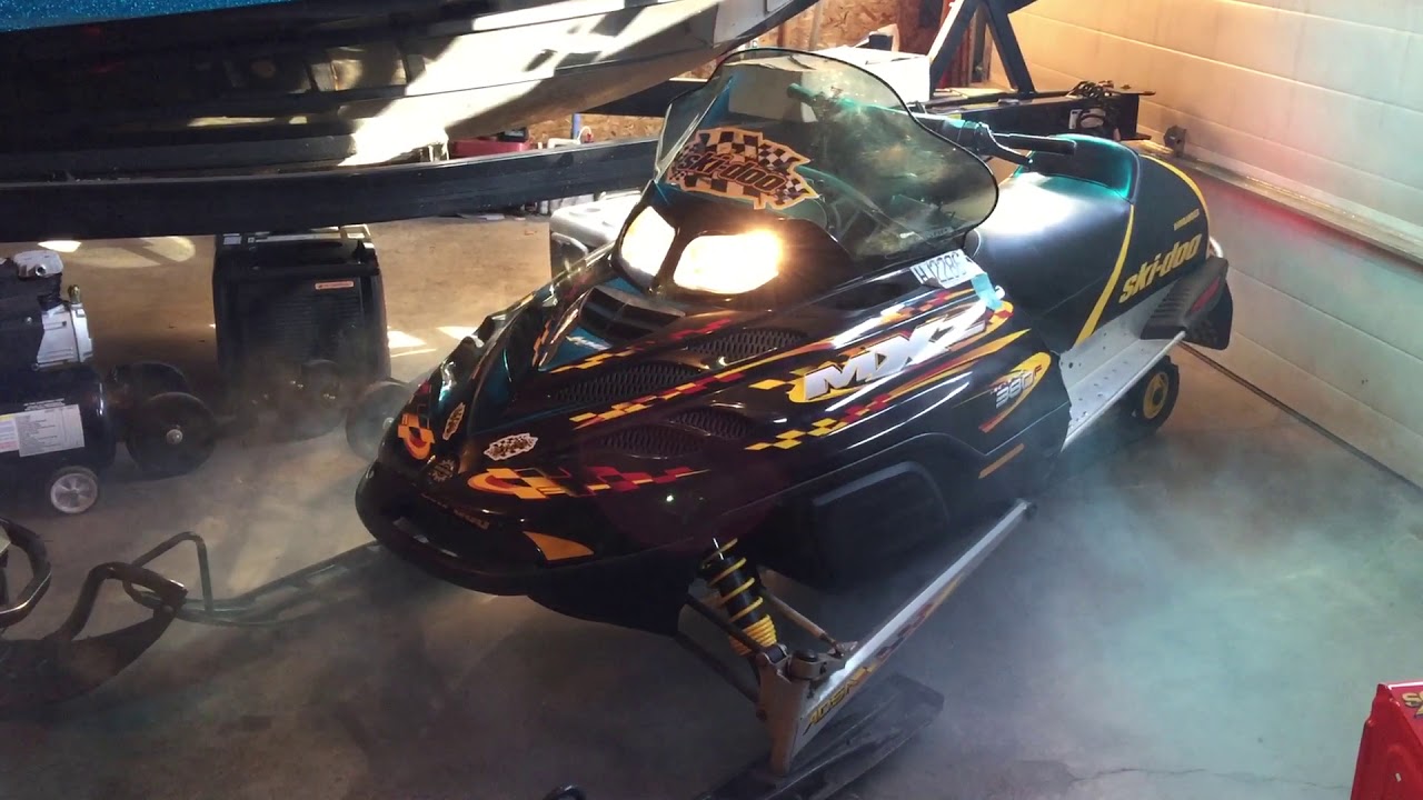 2002 Skidoo MXZ 380 - YouTube