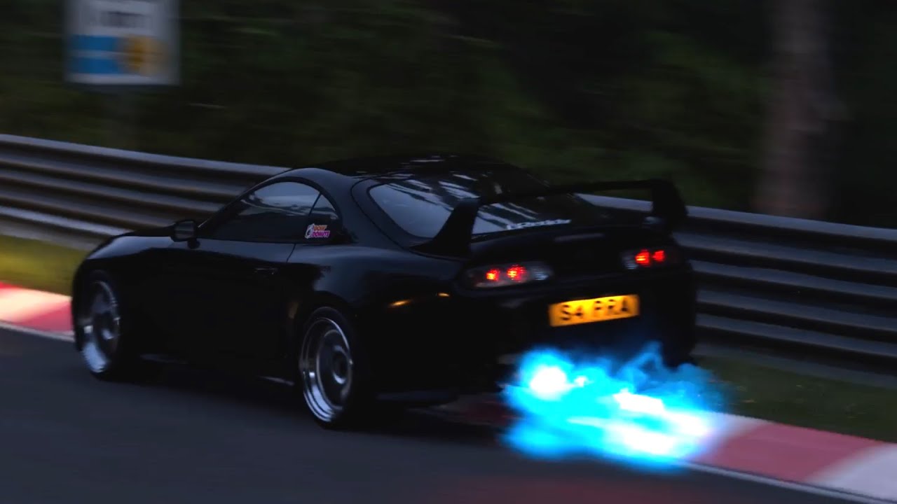 Toyota Supra RZ '97 (V12) - Nürburgring - YouTube