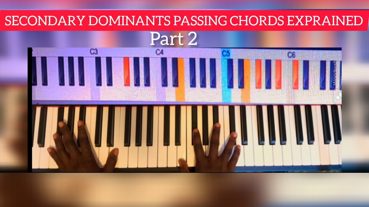 HOW TO CREATE SIMPLE MOVEMENTS USING "SECONDARY DOMINANTS PART 2 ...