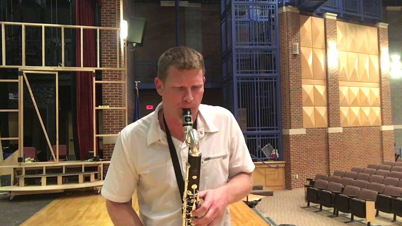 Flight of the Bumblebee on Bass Clarinet - YouTube