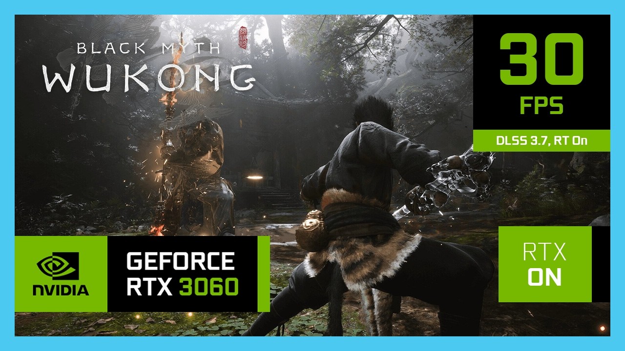 RTX 3060 Laptop - Black Myth: Wukong - 1080p, 1440p and 4K! - YouTube