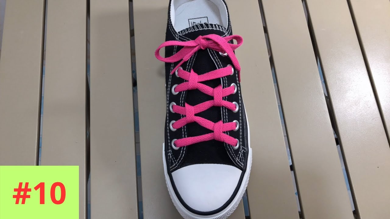 Easy Shoelace Knot Anyone Can Learn ( Method 10 ) - YouTube