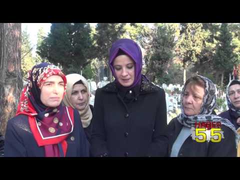 AK PARTİLİ KADINLAR SAMSUNLU ŞEHİTLERİ UNUTMADI