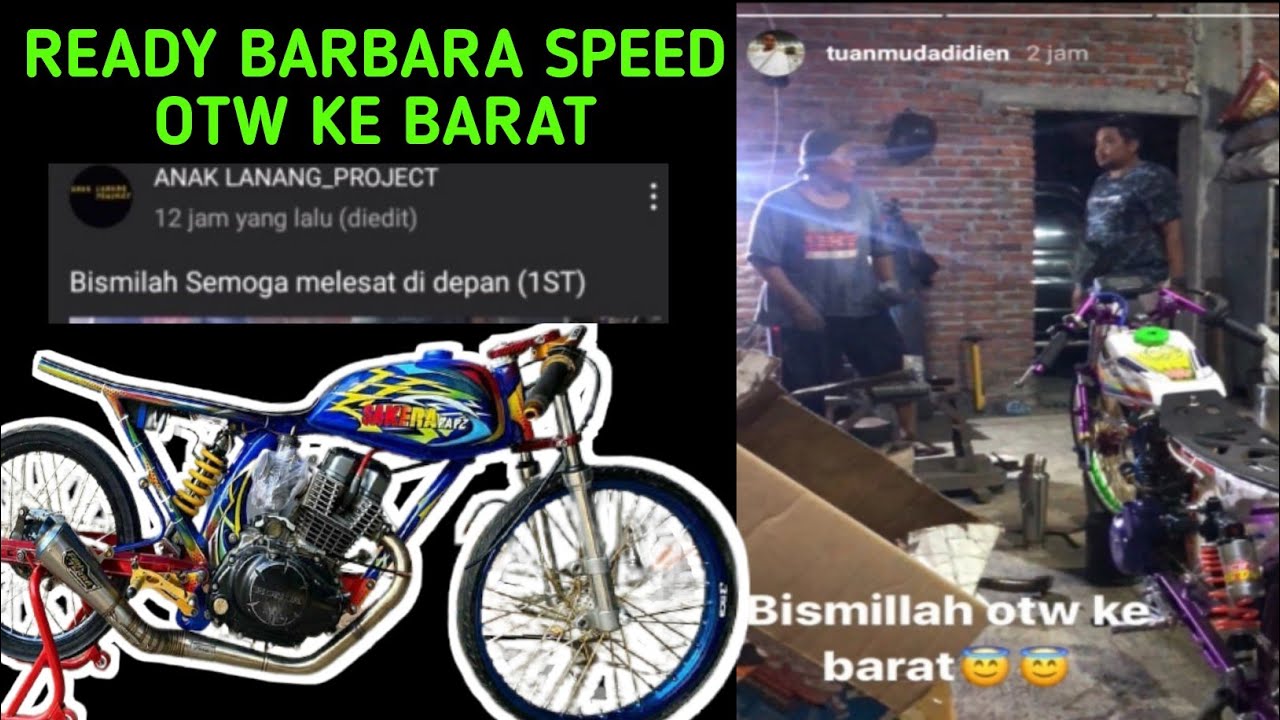 🔴 LIVE || Barbara Speed VS Wijaya Racing Ready Barbara Speed Otw Ke ...