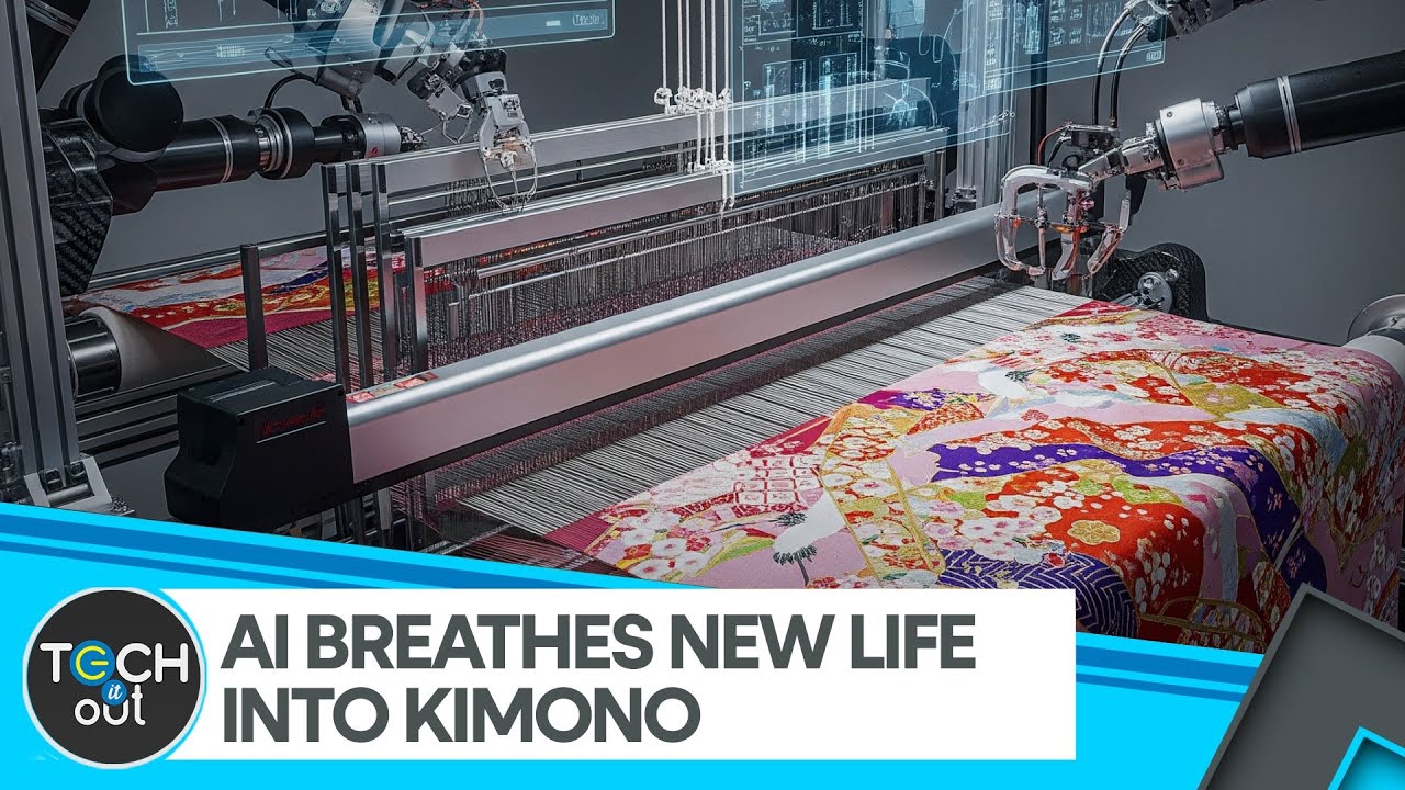 Traditional Kimono Meets Modern AI | Tech It Out | Tech It Out - YouTube