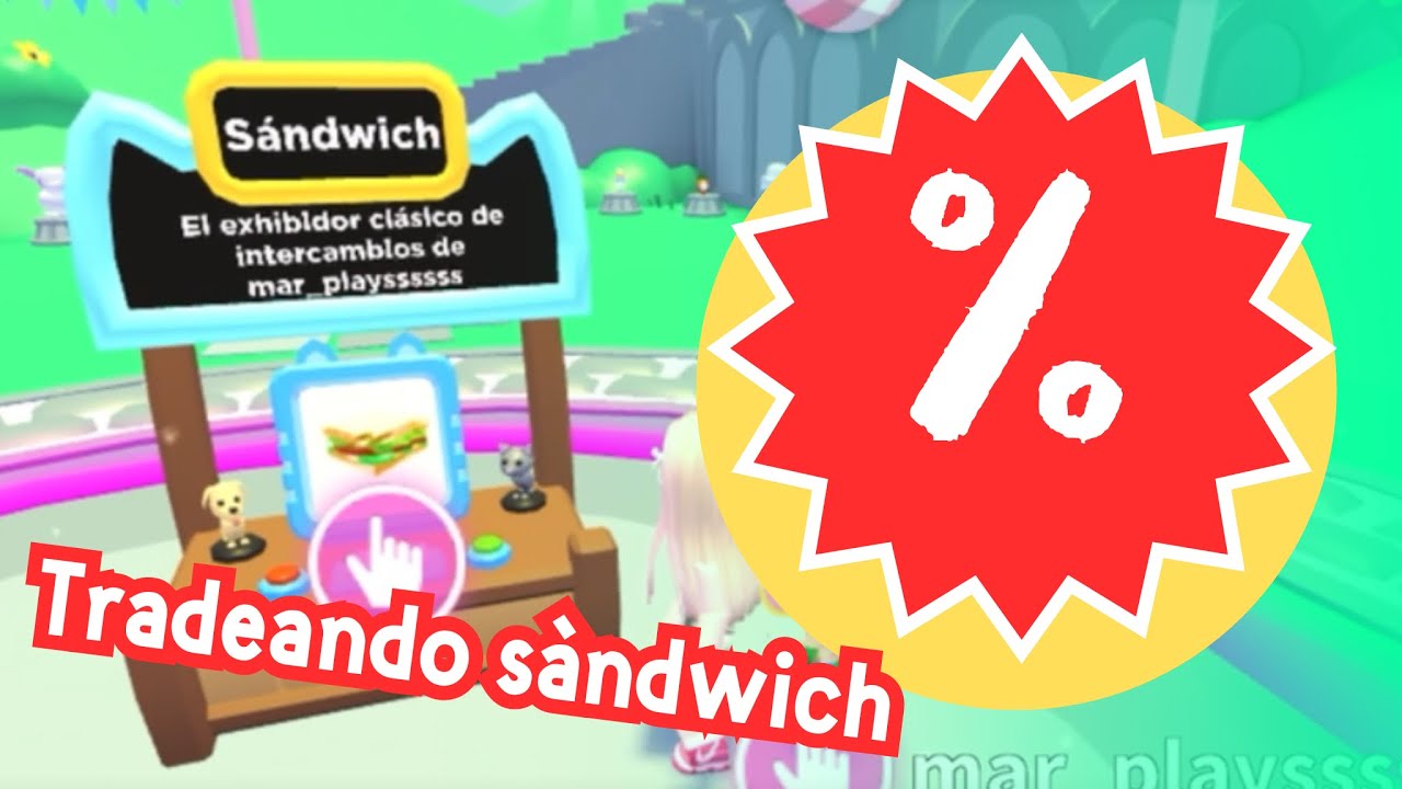 LO QUE DAN POR UN SÁNDWICH🥪adopt me Roblox - YouTube