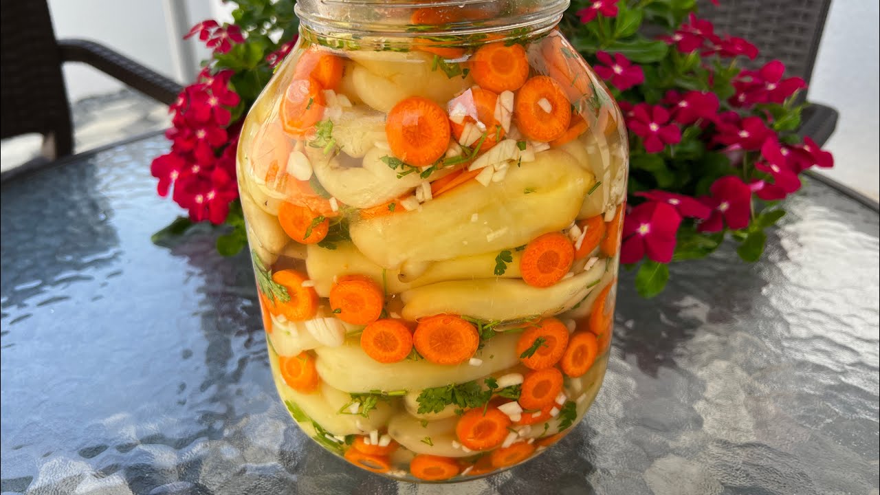 Sekreti i Turshiave 🥰 Somborka të palzuara pa pjekje #turshi - YouTube