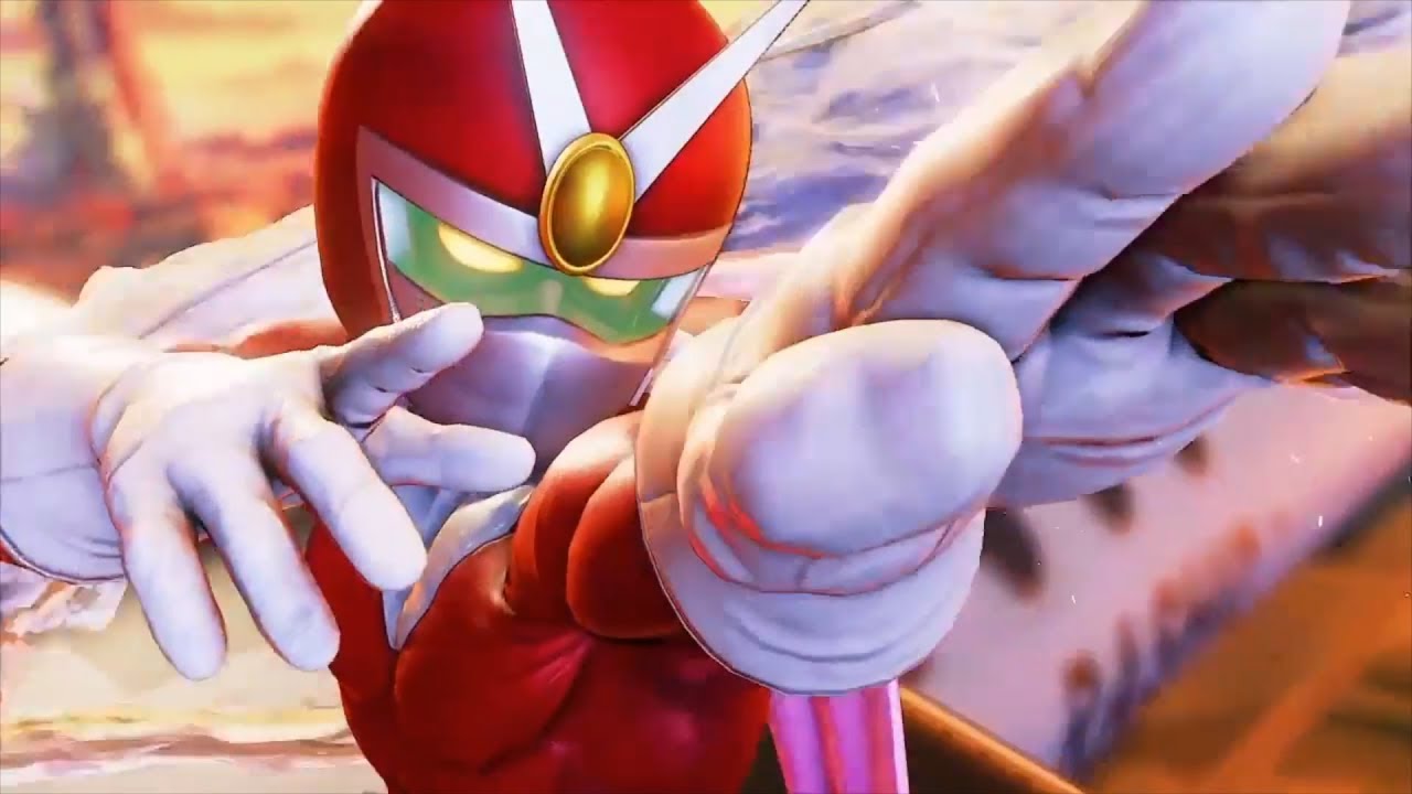 Street Fighter V - Viewtiful Joe (Rashid) Costume Gameplay (Extra ...