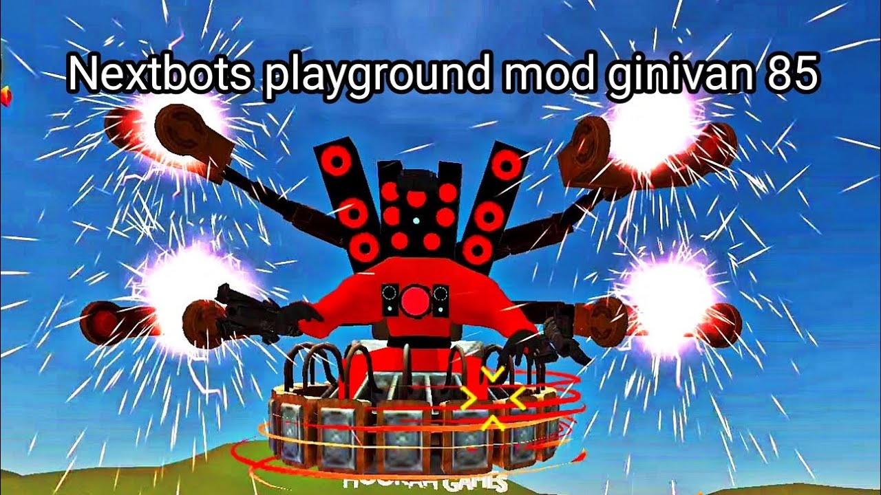 Nextbots playground mod ginivan 85 - YouTube