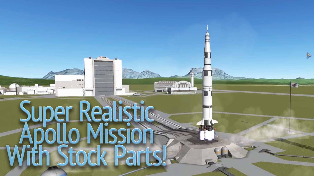 Super Realistic Apollo Mission With KSP Stock Parts - YouTube