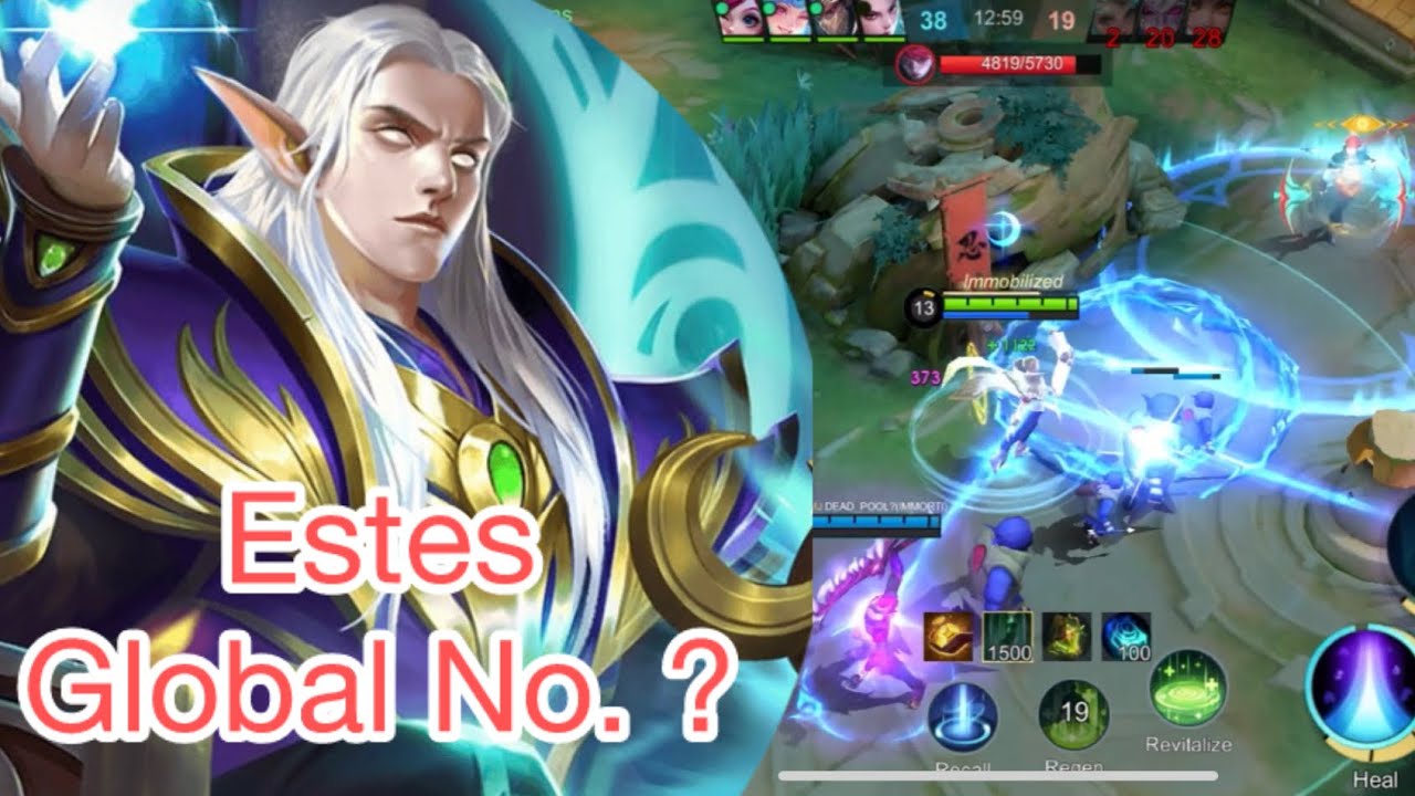 Estes best support for mobile legends. - YouTube