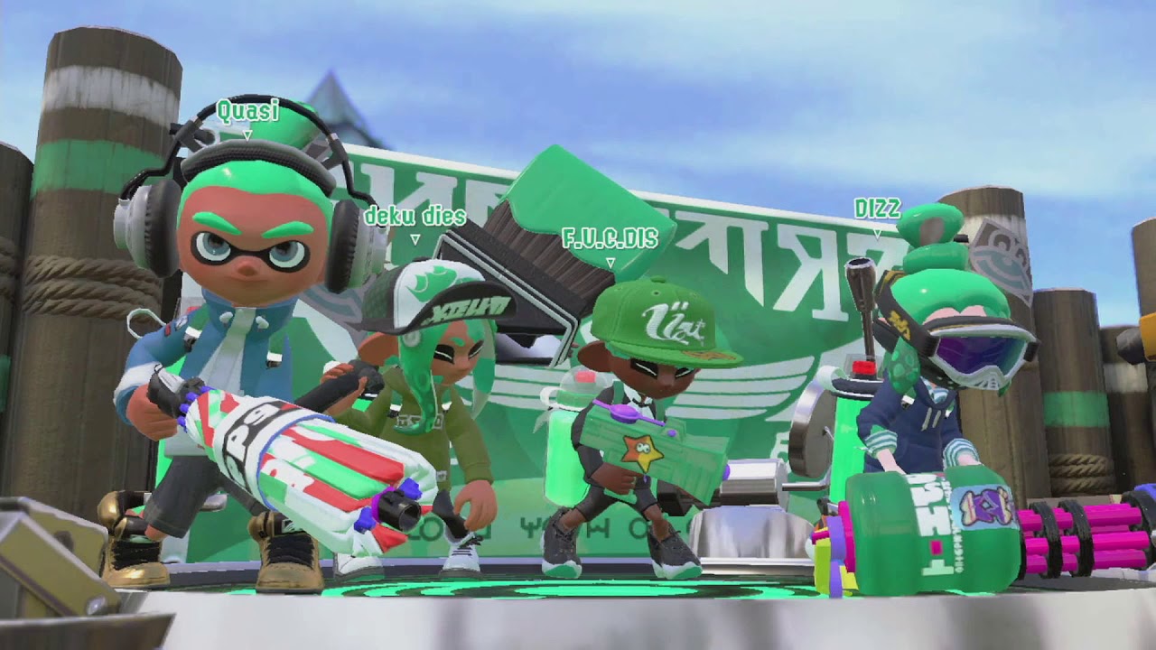 Splatoon Splatling Gameplay - YouTube