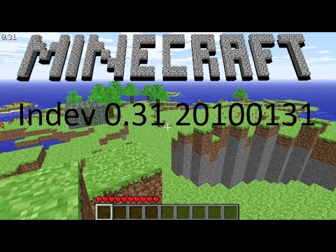 Minecraft Indev 0.31 Gameplay (in-20100131) Remake - YouTube