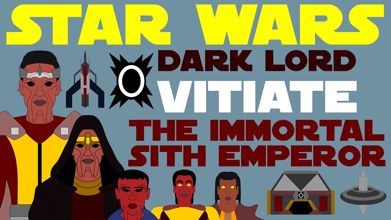 Star Wars Legends: Tenebrae | Dark Lord Vitiate | Immortal Sith Emperor ...
