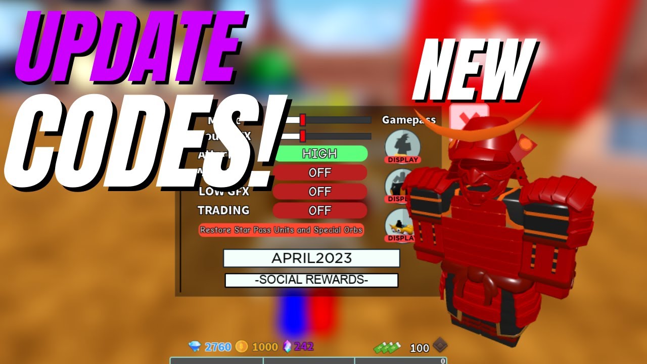 *NEW* UPDATE! CODES* All Star Tower Defense ROBLOX - YouTube