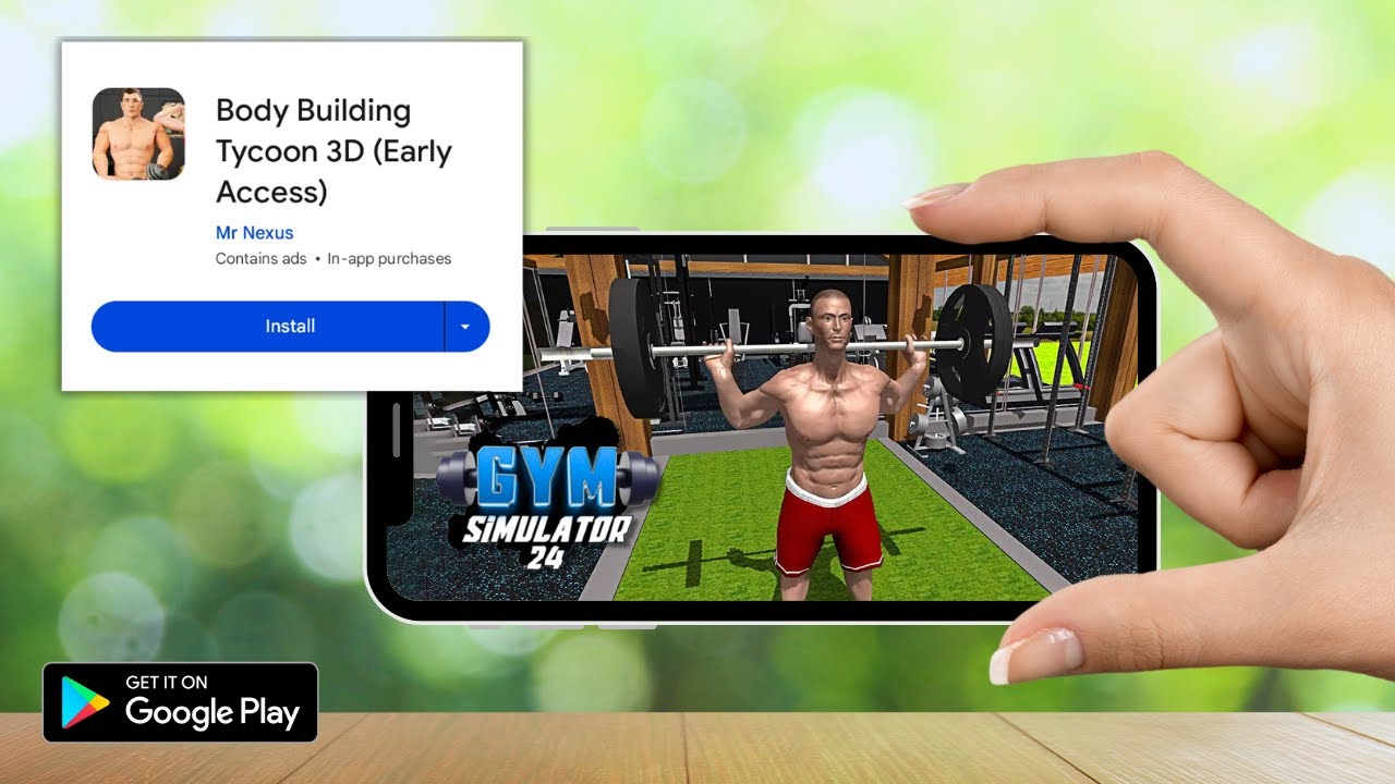 New Release - Gym Simulator 24 Download In Mobile [ Android ] - YouTube