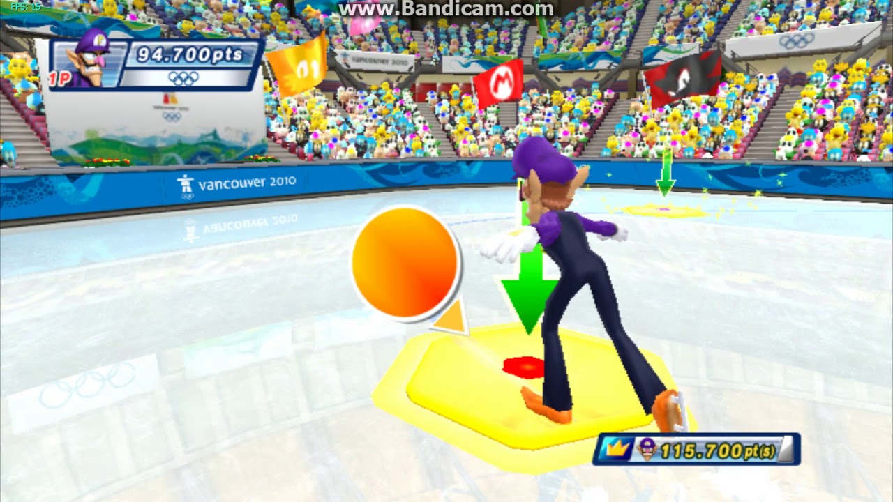 Waluigi Skating to The Waltz Of The Flowers! - YouTube