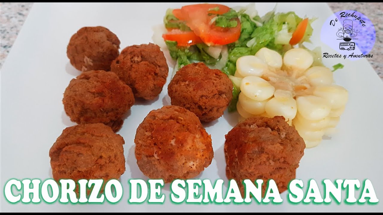 CHORIZO DE SEMANA SANTA - YouTube