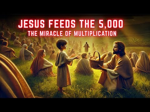 Jesus Feeds The Hungry 5,000 #bible #jesus #god #parables - YouTube