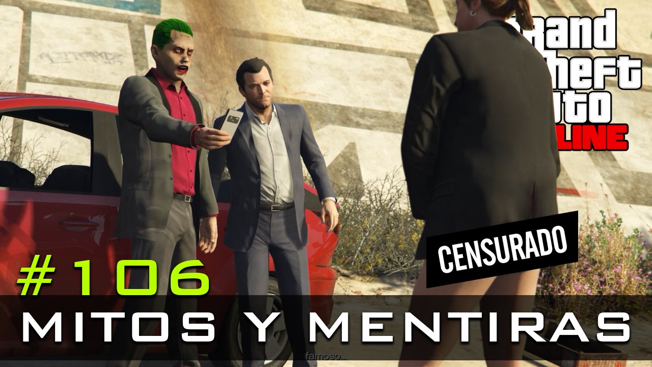 GTA V Mitos y Mentiras #106 | Logramos romper la campaña de GTA y sus ...