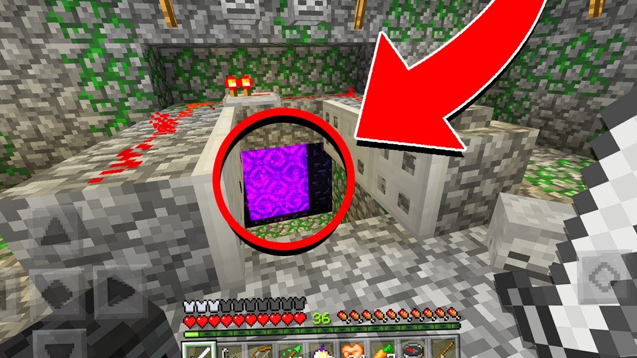 STRANGE Portal in Minecraft That I Did NOT Create... - YouTube