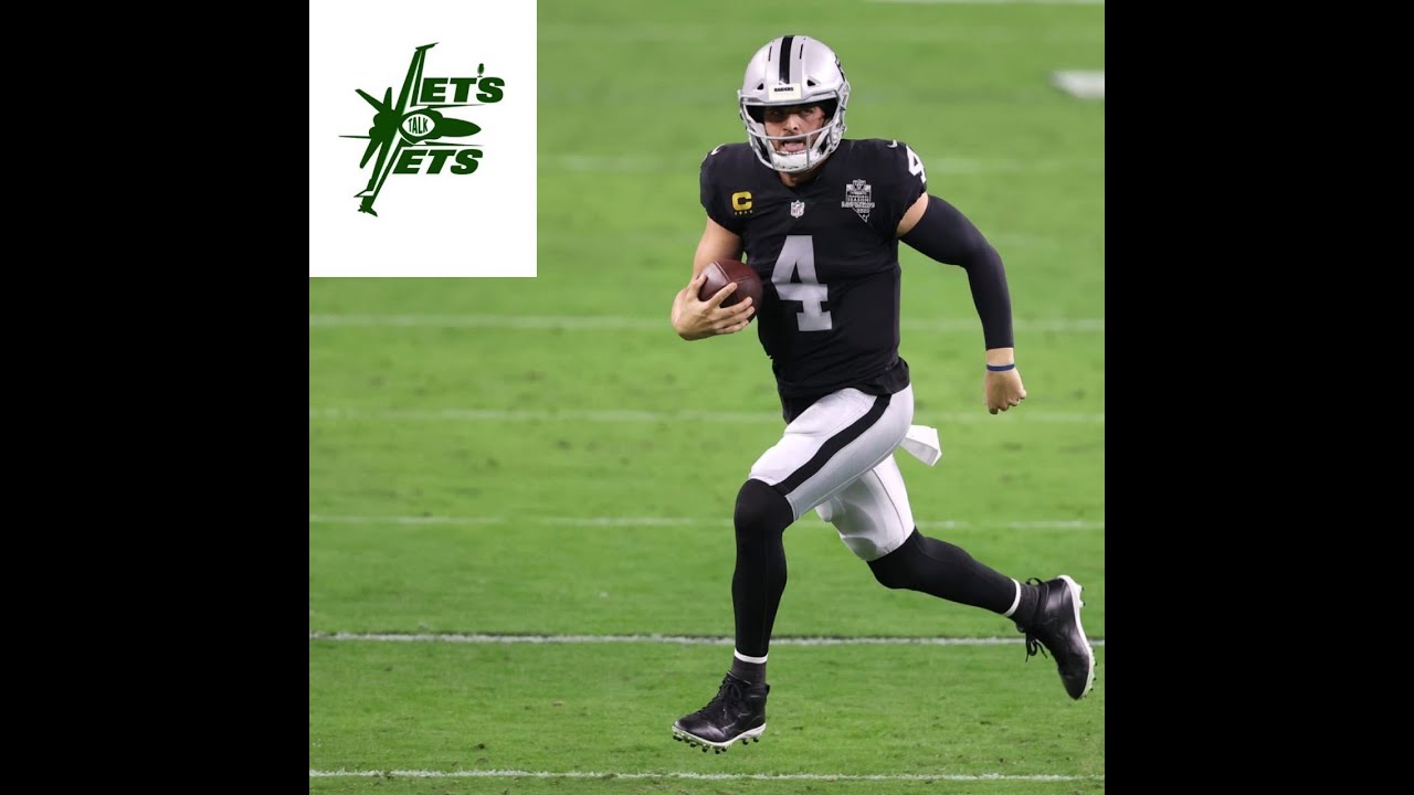 Derek Carr visiting with the Jets! - YouTube