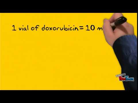 chemotherapy calculation - YouTube