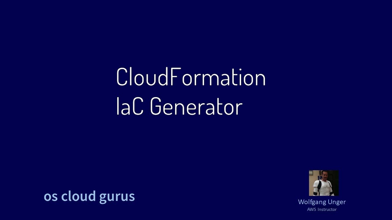CloudFormation IaC Generator - Ready to use ? - YouTube