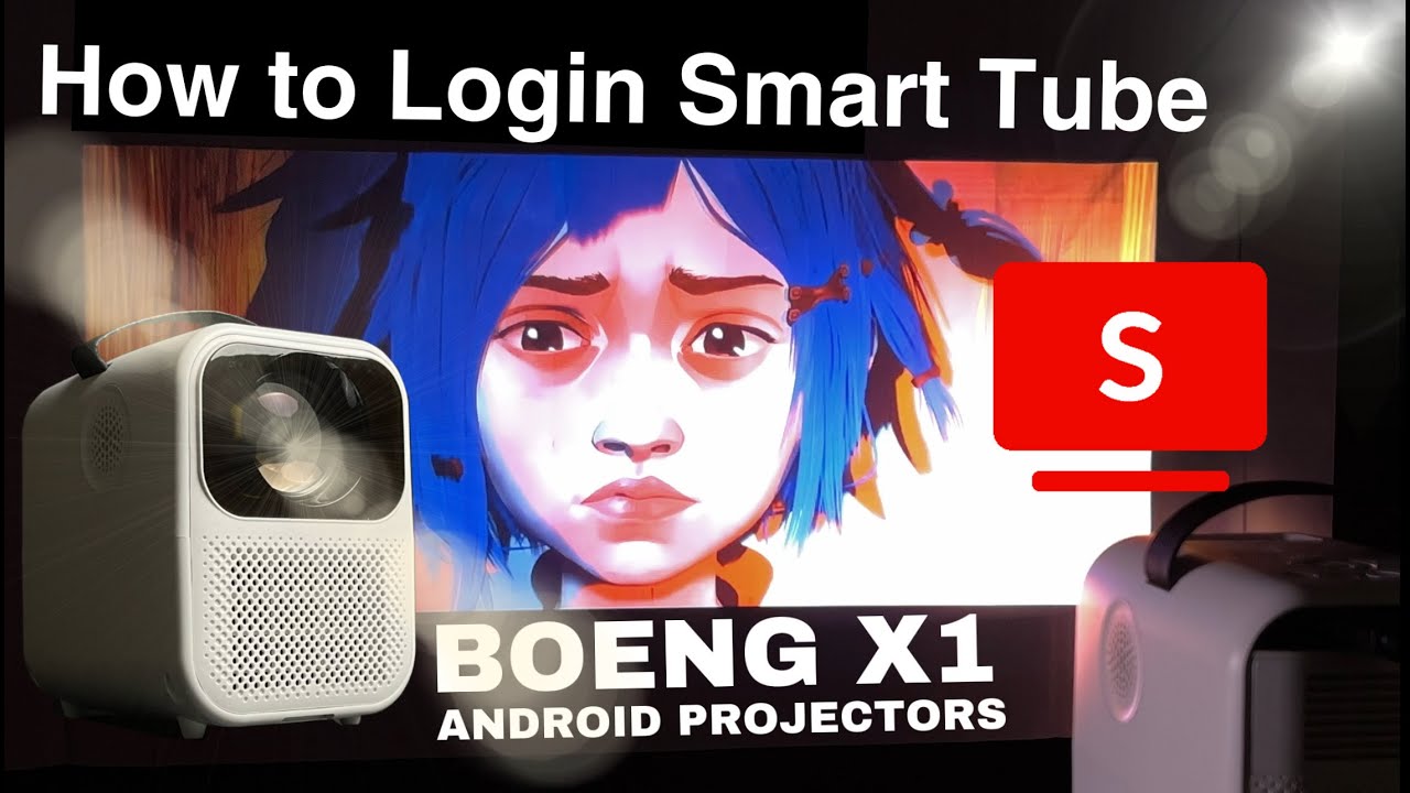 How to Login Smart Tube in Andorid Projector / Smart TV ？ - YouTube