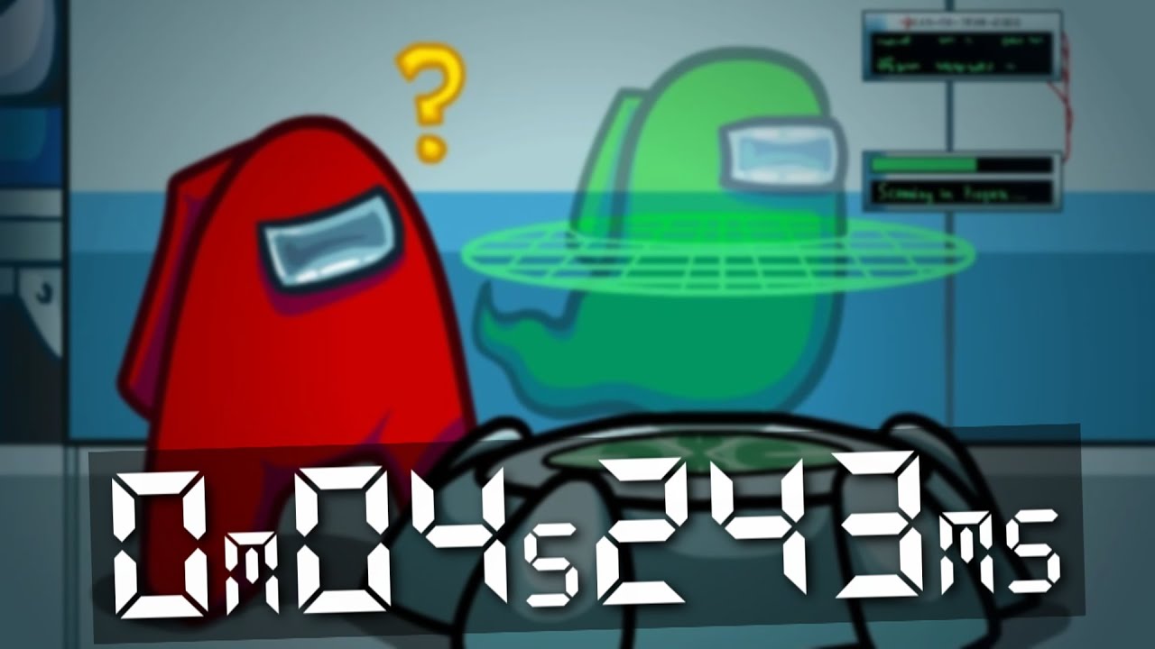 LE SCANNER EST SPEEDRUNNÉ (Among Us) - YouTube