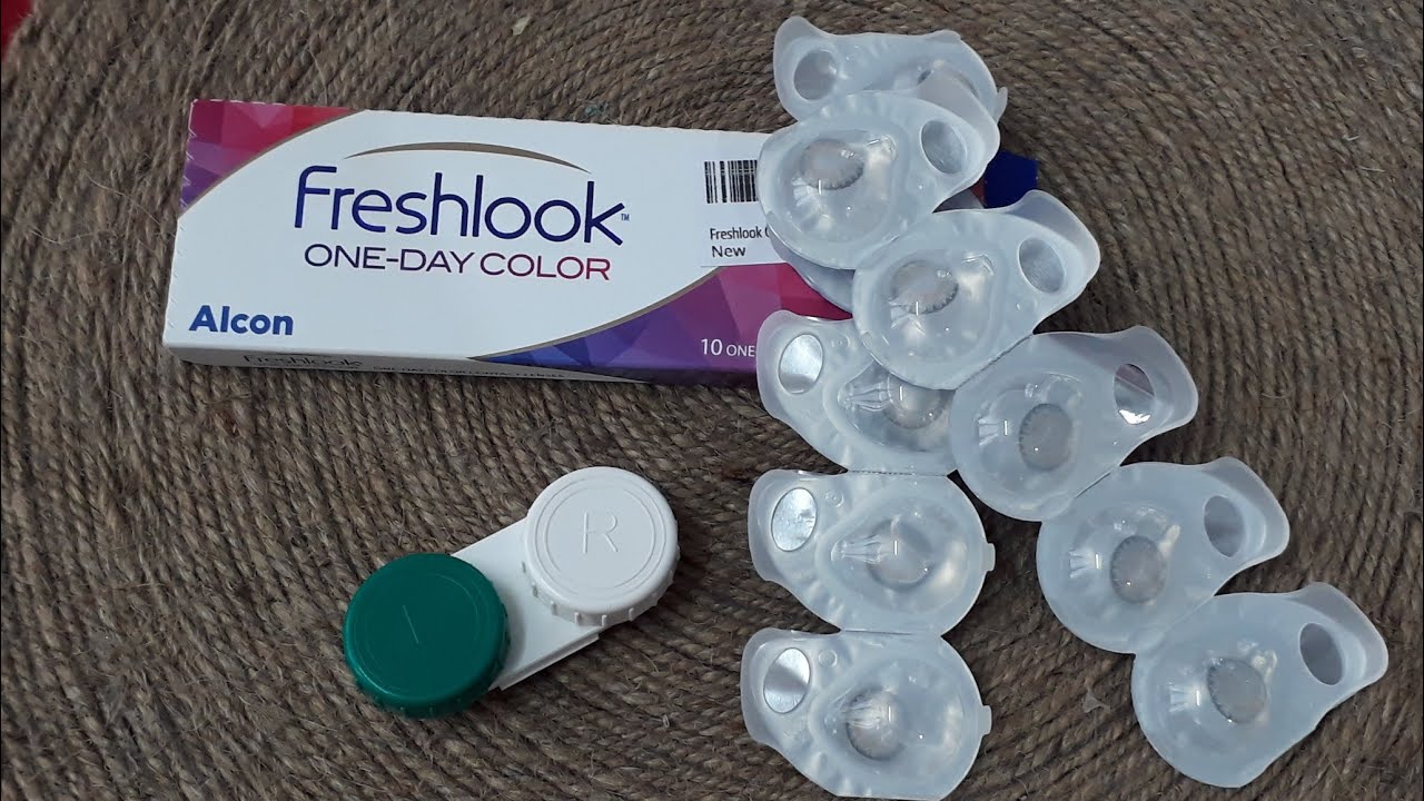unboxing freshlook one day color contact lens #amazon # ...