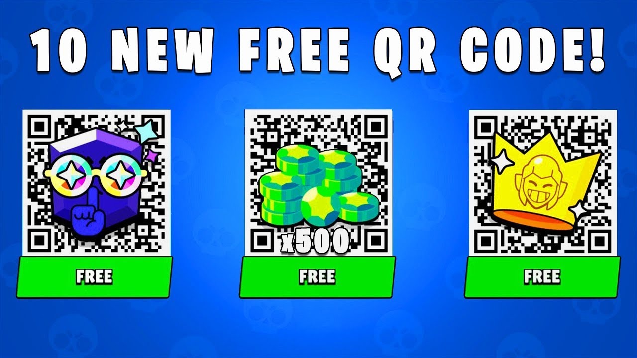 FREE! 🥳 x10 RANDOM GIFTS 🎁 FREE GEMS | BRAWL STAR QR CODE 2024 | BRAWL ...