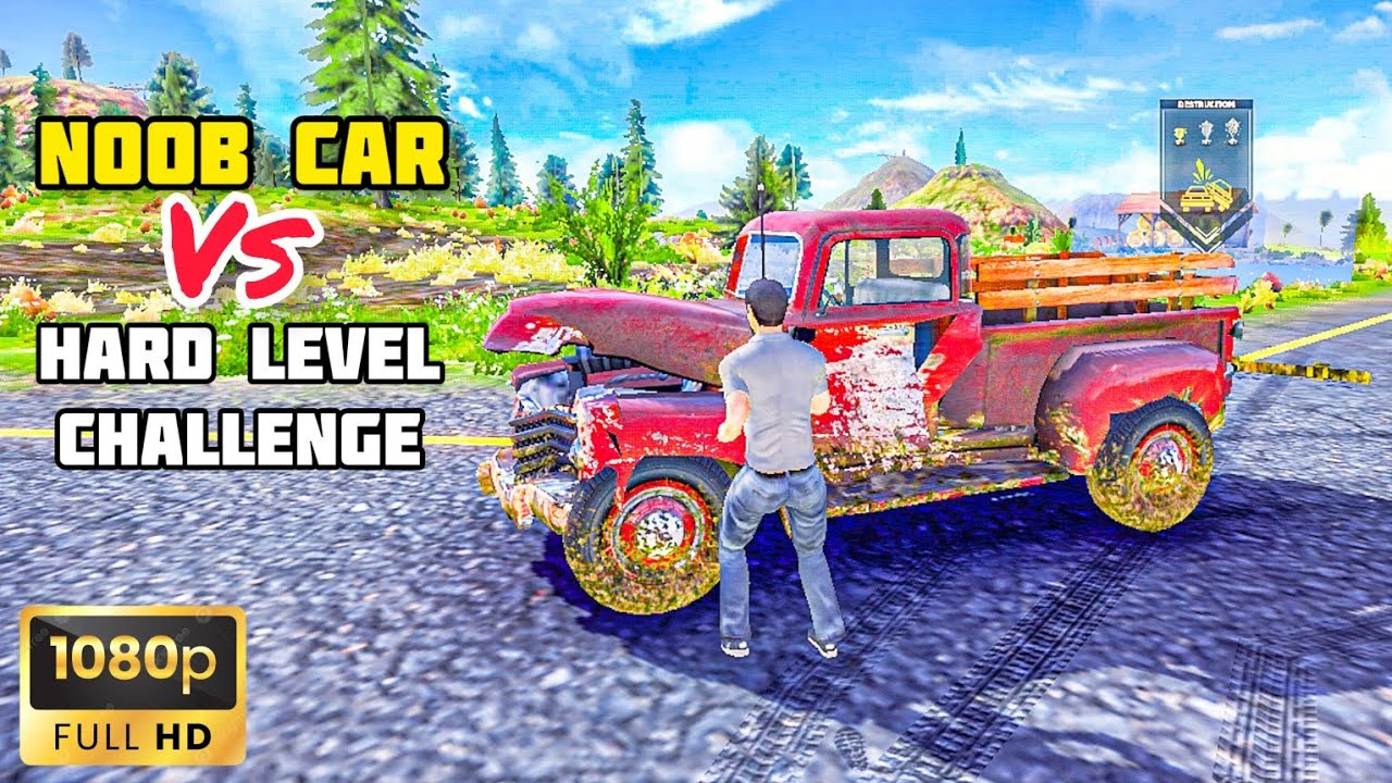 CARY THE NOOB CAR VERSUS HARDEST LEVEL CHALLENGES | OFF THE ROAD HD ...