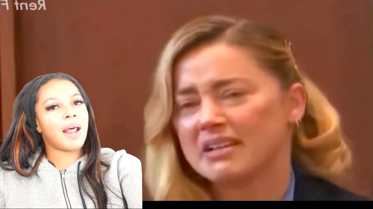 Amber Heard Struggles to Cry to Avoid Accidentally Laughing! | Reaction ...