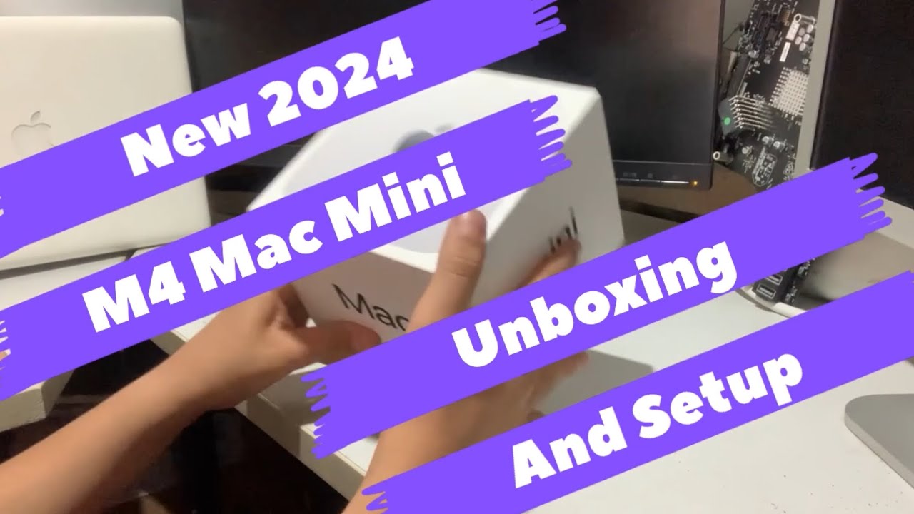 Brand New Apple Mac Mini M4 Unboxing and Quick Setup. - YouTube