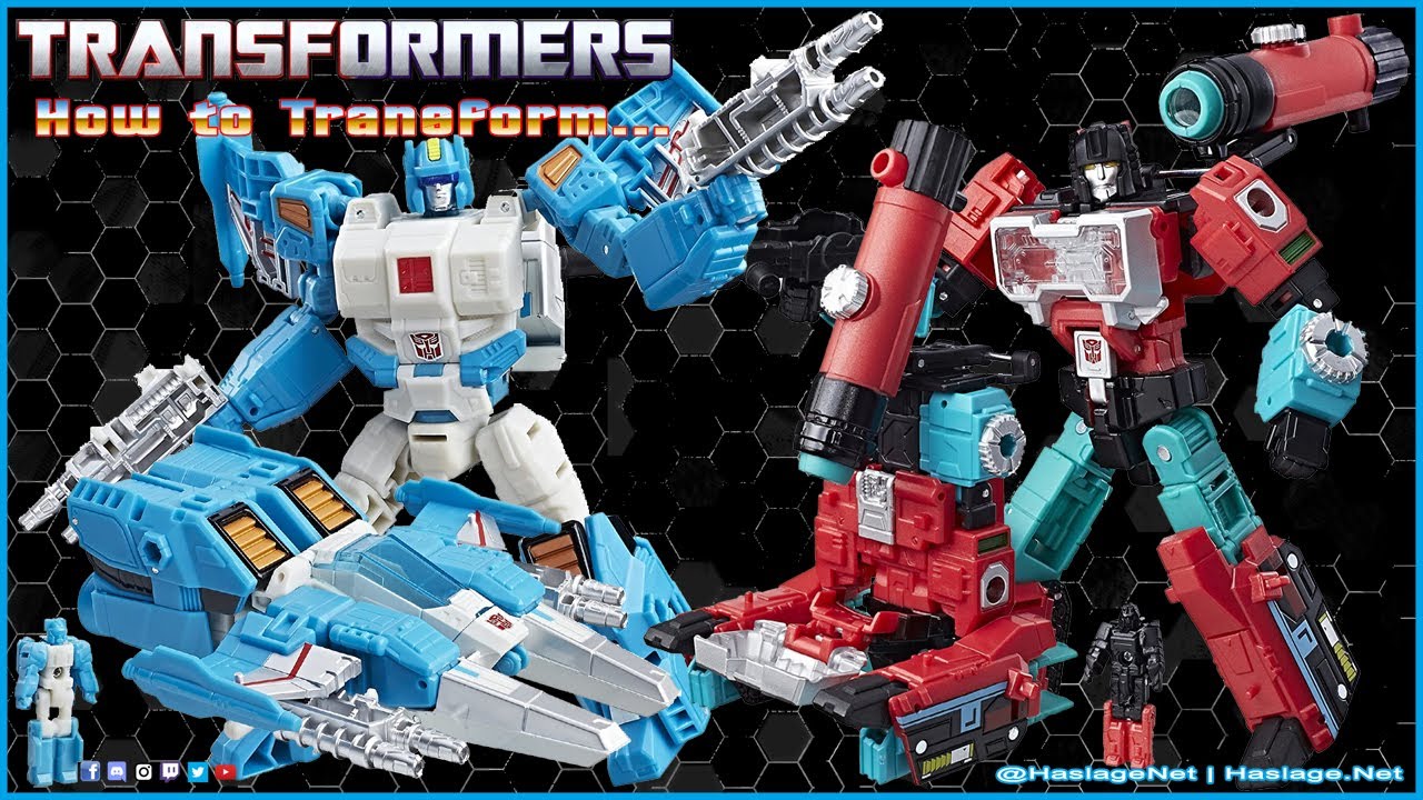 "HEAD ON!" Transformers: PW Titans Return Deluxe Perceptor & Topspin ...