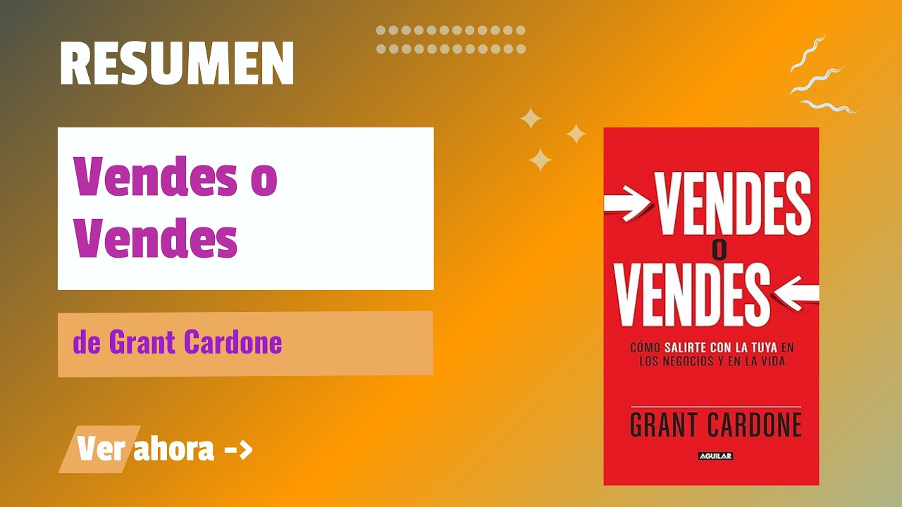 Vendes o Vendes - YouTube