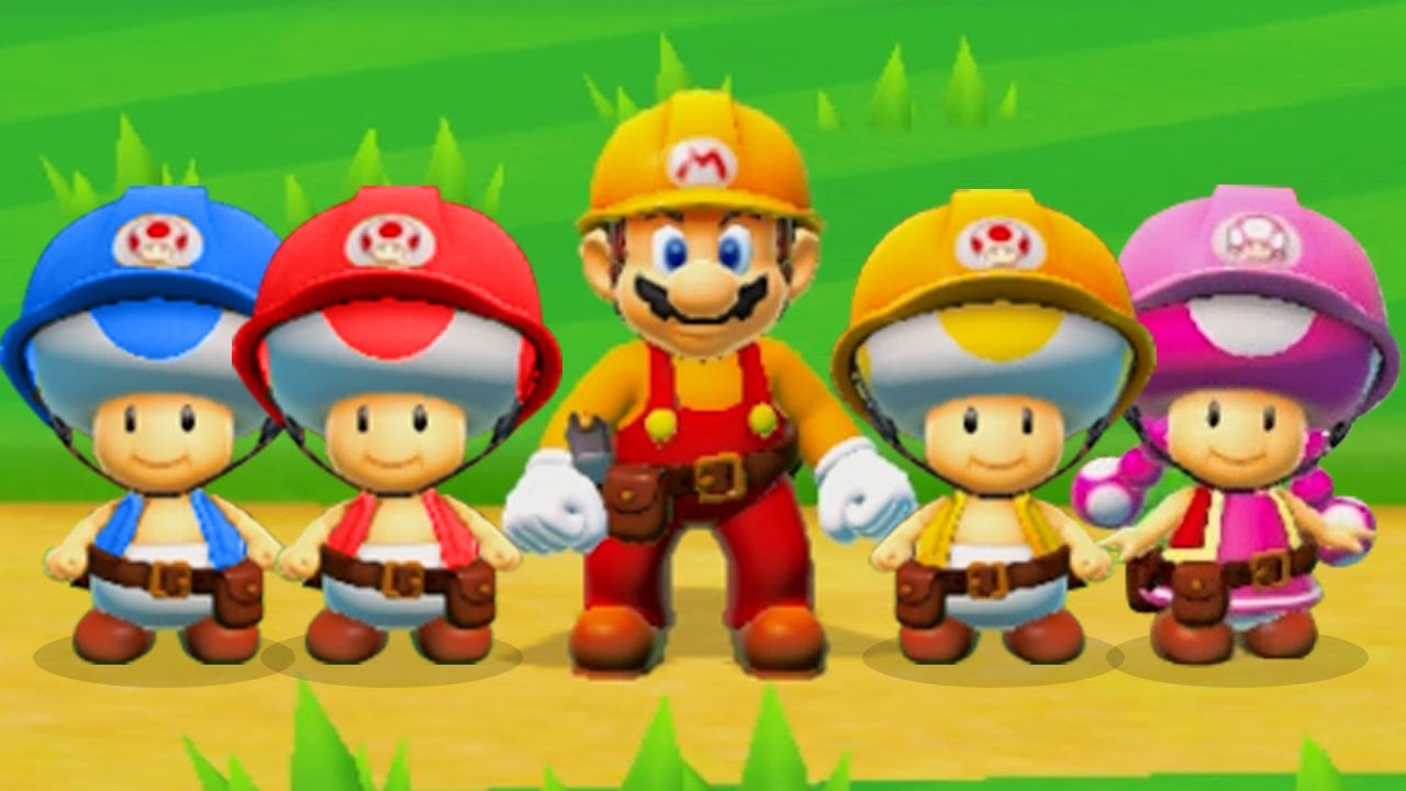 Super Mario Maker 2 - All Toad Rescue Levels - YouTube